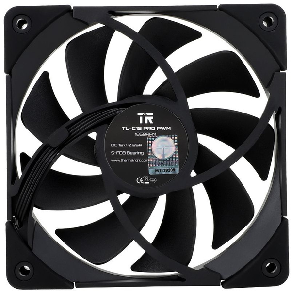 Компьютерный вентилятор,Thermalright TL-C12 pro, черный - купить кулер ...