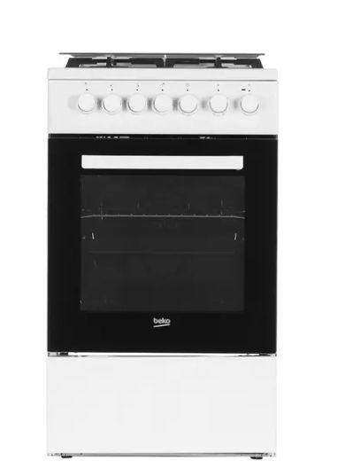Плита газовая BEKO FSE52130GWS, белый - купить по выгодной цене в ...