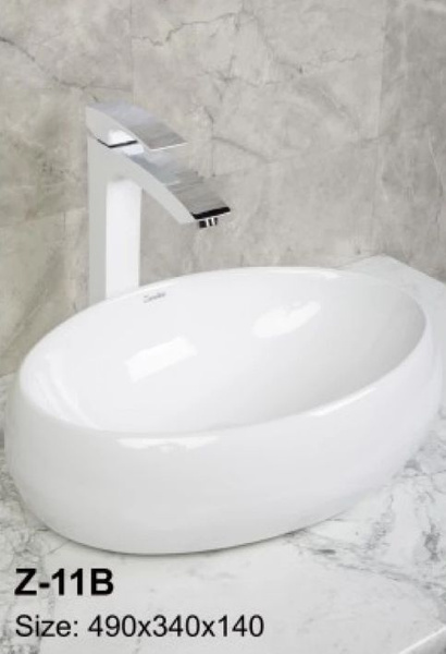 Раковина Zandini z-11x49 см, белый купить по доступной цене с доставкой в интернет-магазине OZON ...