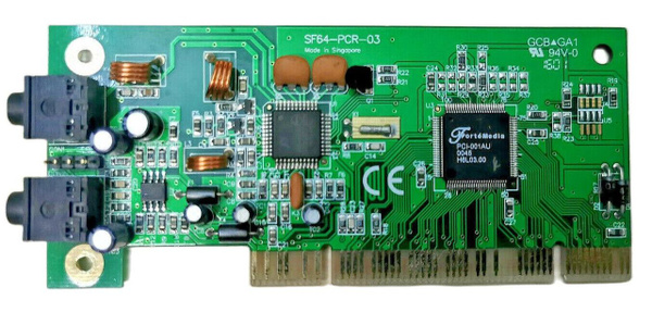 Звуковая карта FM Radio Tuner MediaForte SF64 PCR-03 PCI купить на OZON ...