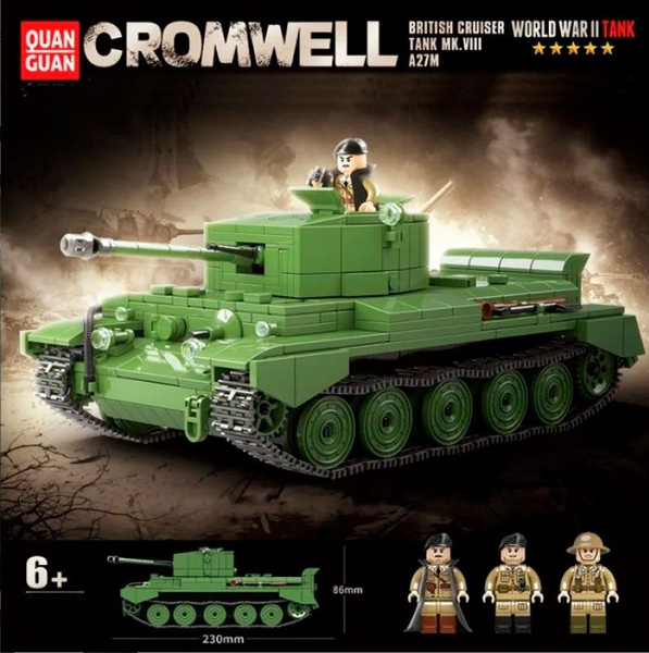 Конструктор Крейсерский танк Cromwell / Военная техника - купить с доставкой по выгодным ценам в ...