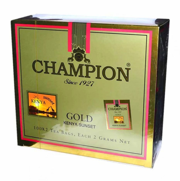 Beta Tea Черный чай в пакетиках Чемпион,100 пак. - купить с доставкой ...