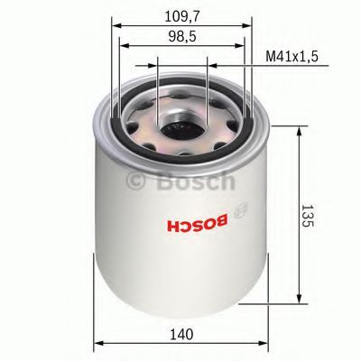 Фильтр осушителя воздуха пневматическая система hcv Bosch 0 986 628 253 ...