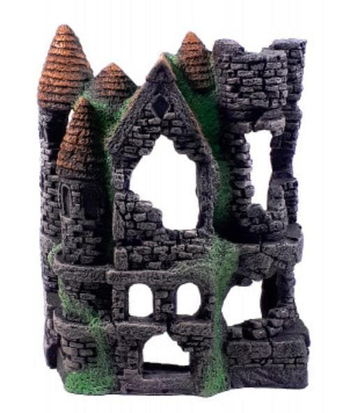 Аквариумная декорация Замок темный DEKSI №195 - купить с доставкой по выгодным ценам в интернет ...