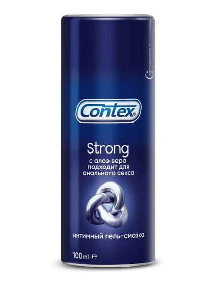 Contex Strong Интимный гель-смазка для анального секса с регенерирующим эффектом, 100 мл ...