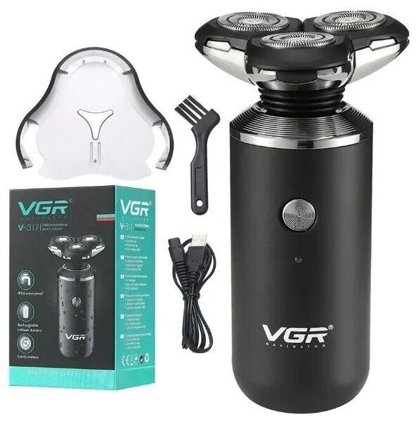 Электробритва VGR V_VGR/2 - купить по выгодным ценам в интернет-магазине OZON (1327809261)