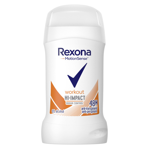 Rexona антиперспирант-карандаш workout 40мл - купить с доставкой по ...