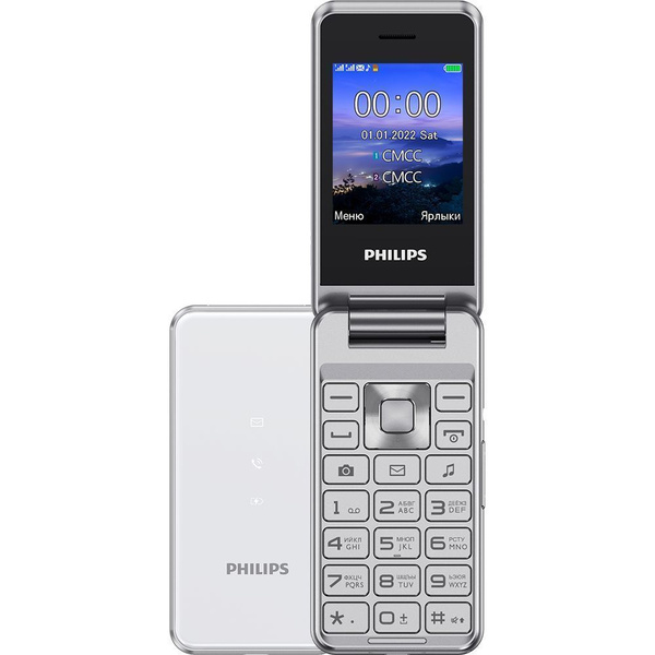 Мобильный телефон Philips Xenium E2601, серебристый - купить по ...