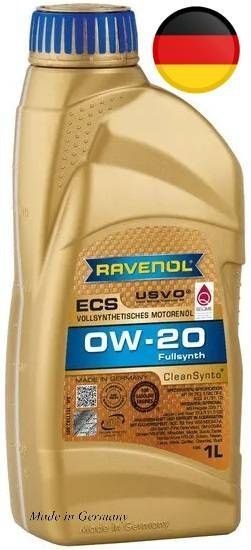 Масло моторное RAVENOL 0W-20 Синтетическое - купить в интернет-магазине OZON (602292665)