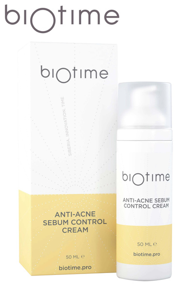 Anti-Acne Sebum Control Cream - Себоругулирующий крем Анти-Акне, 50 мл ...