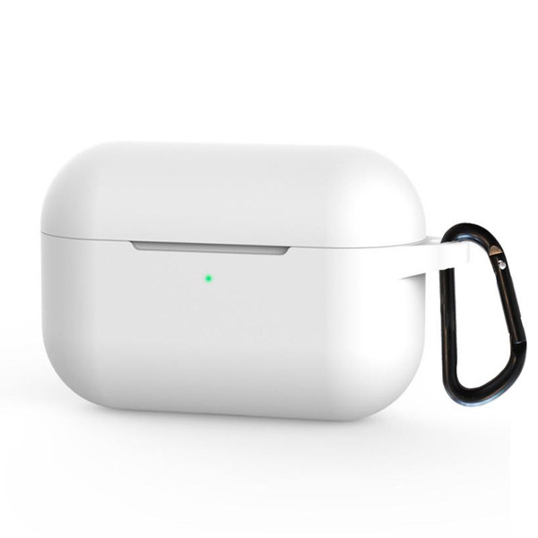 Силиконовый чехол (футляр) для наушников Apple AirPods 3 с карабином ...