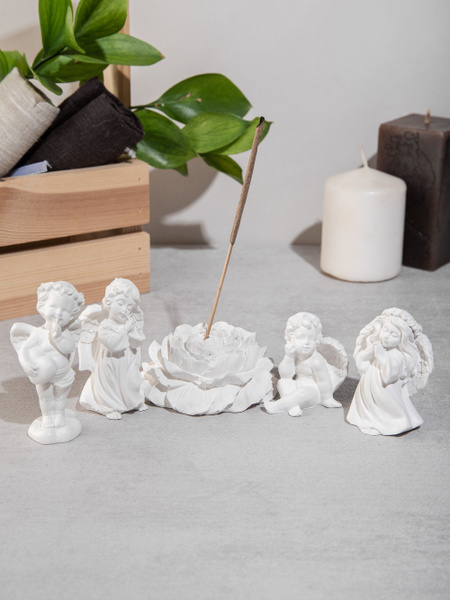 Статуэтка Magic Makers Ангелы4НаборММ арт Ангелы4штПионДляБлаговоний - купить по низким ценам в ...