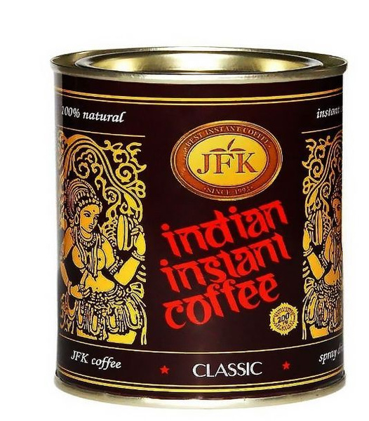 JKF INTERNATIONALS INDIAN INSTANT COFFEE/ индийский кофе 180 г - купить с доставкой по выгодным ...