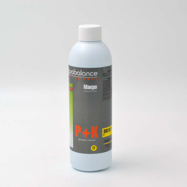 Aquabalance Premium "Макро P+K" 250 мл - удобрение для аквариумных растений (фосфор, калий ...