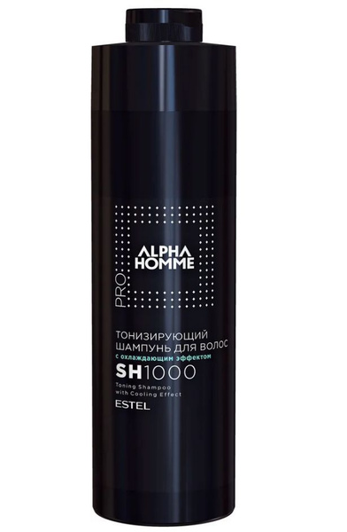 Шампунь ALPHA HOMME PRO мужской, тонизирующий, с охлаждающим эффектом ...
