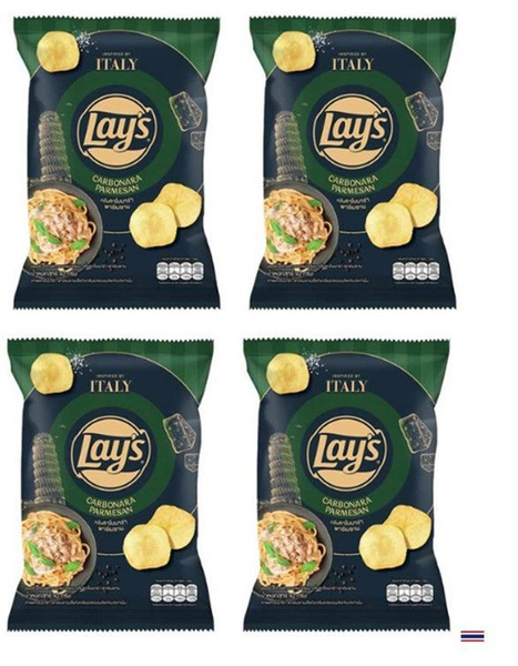 Lay's Carbonara Parmesan Italy 42g - Лэйс карбонара с пармезаном ...