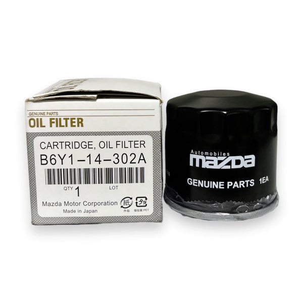Фильтр масляный Mazda B6Y114302A Genuine Parts оригинал купить на OZON ...