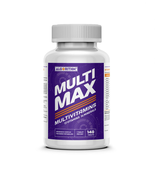 Мультивитамины Algorithm Multi Max, 140 tabs - купить с доставкой по ...