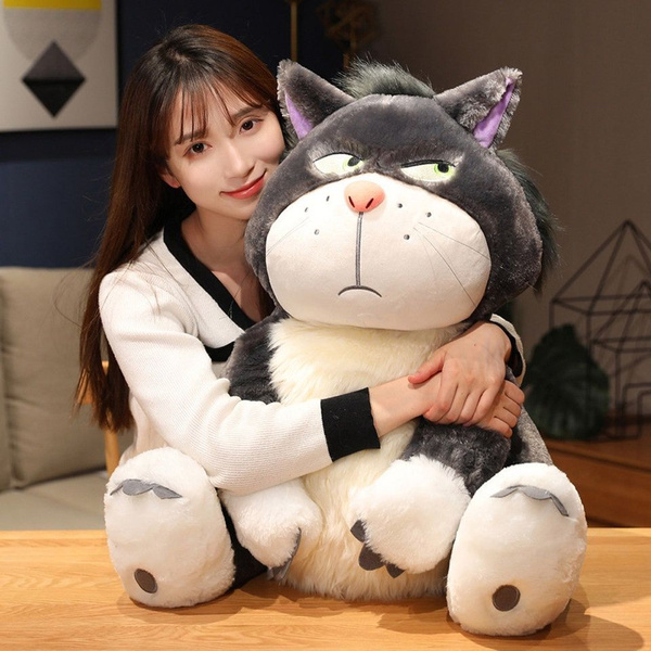 Мягкая игрушка Кот Люцифер из мультфильма Золушка, 50 см - купить с ...