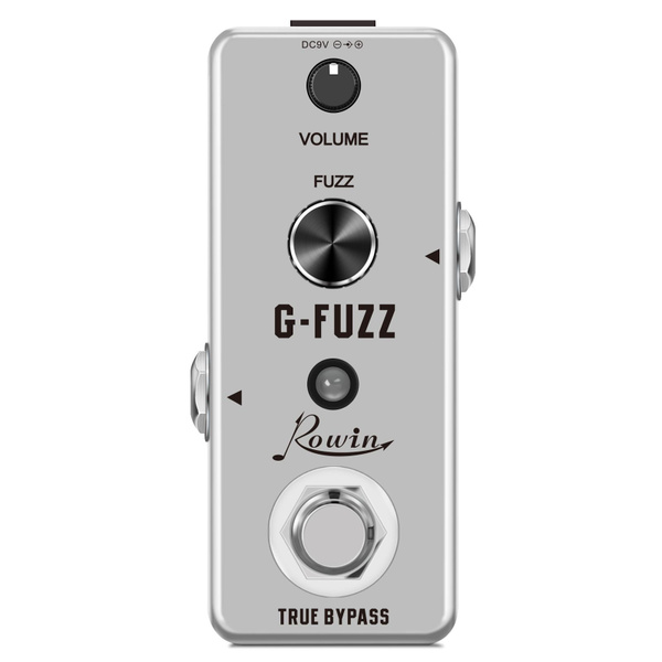 ROWIN LEF-322 G-FUZZ Аналоговая гитара Fuzz эффект педаль для электрической гитары и бас ...
