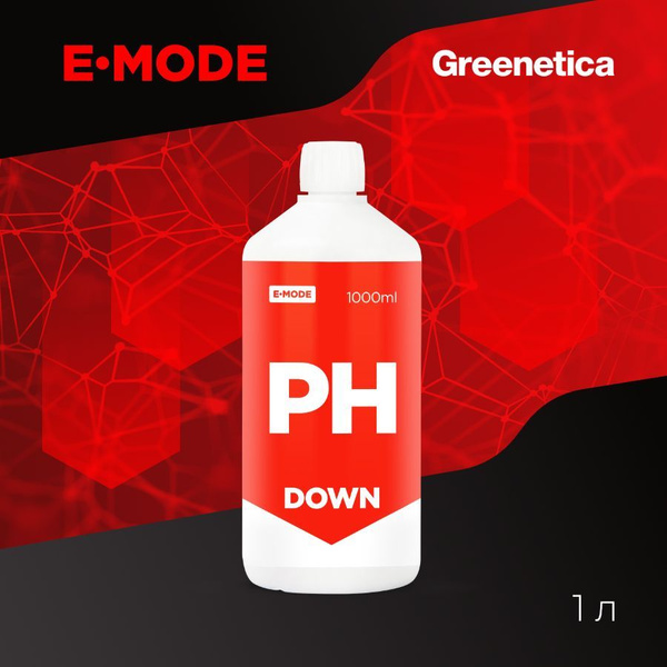 E-mode Регулятор кислотности pH Down 1 л купить на OZON по низкой цене (1021835266)