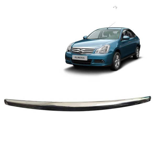 Молдинг капота для Nissan Almera G15 / Альмера 2012-2018 - MV-Parts арт ...