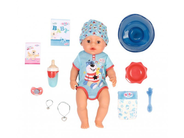 Кукла Baby born интерактивная мальчик с магическими глазками 43 см ...