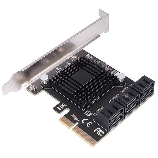 Карта расширения 3 PCI PCI-E/PCIE Контроллер SATA Multiplier SATA3 ...