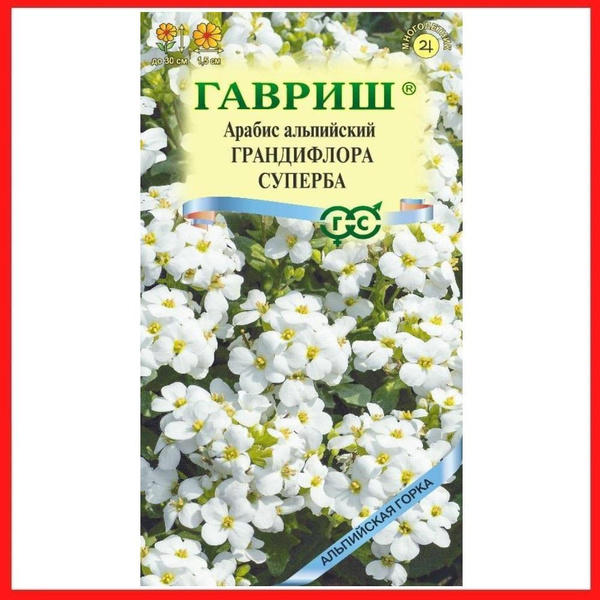 Арабис Гавриш Арабис альпийский Белый - купить по выгодным ценам в ...
