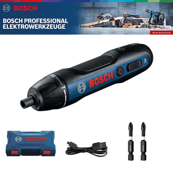 Электрическая отвертка Bosch GO2 3,6 В USB аккумуляторная - купить по ...