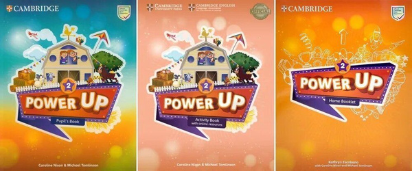 Power Up 2 Pupil's Book, Activity Book, Home Booklet + CD ( учебник, раб.тетрадь, буклет и диск ...