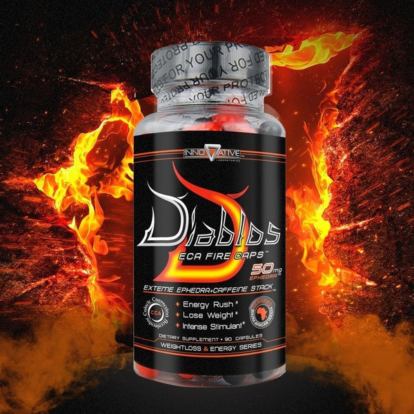 Жиросжигатель Diablos ECA Fire (Innovative Labs) 90 капс - купить с ...