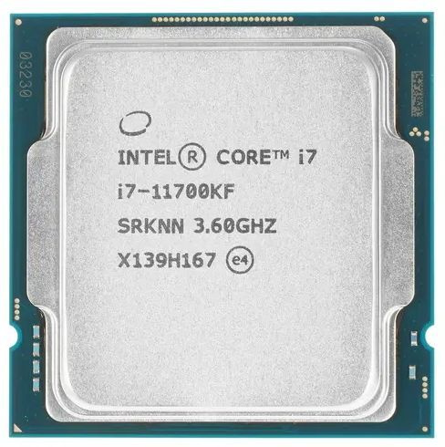 Процессор Intel Core i7 11-го поколения, OEM (без кулера), 8 яд., 3,6 ...