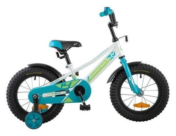 Велосипед NOVATRACK 14", VALIANT, белый - купить по выгодной цене в ...