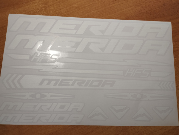 Наклейки Merida для велосипеда на раму, MTB Stickers - купить с ...