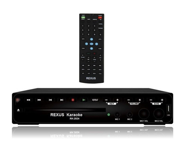 Караоке плеер REXUS RK-2024 - Эхо, Тональность, USB - купить с ...
