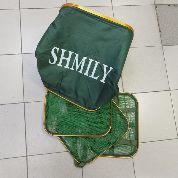 Садок береговой прорезиненный SHMILY 2mx40cm квадрат. в сумке - купить ...
