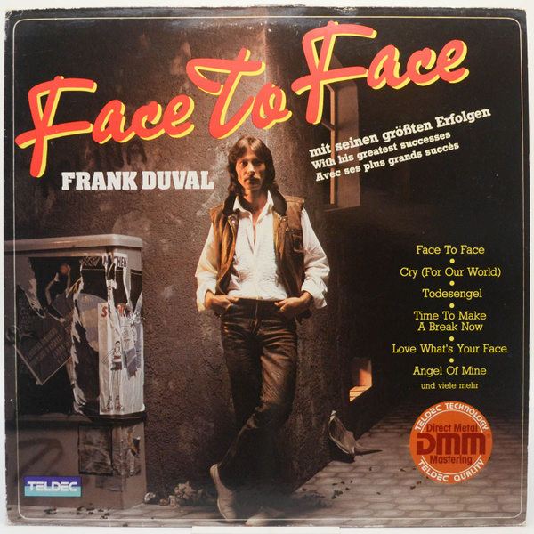 Виниловая пластинка Frank Duval Face To Face, 1982 купить на OZON по ...