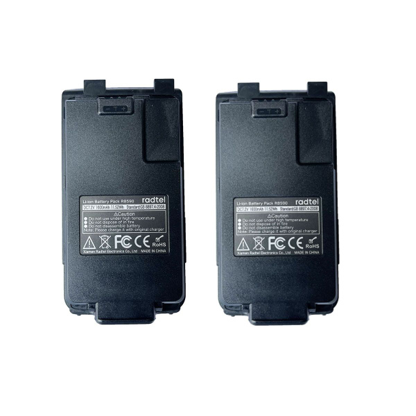 Литий-ионный аккумулятор Radtel RT-590 7,2 В 1600 мАч RB590 для ...