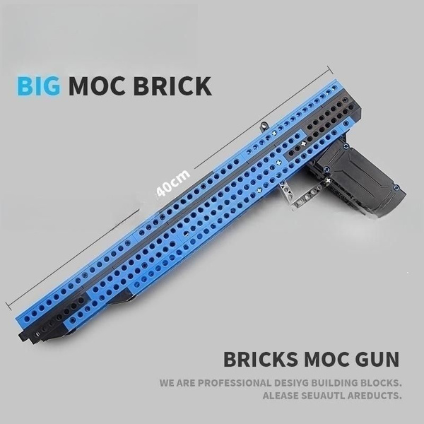 MOC оружие конструктор Bricks Gun,пистолет с резиновой лентой ...