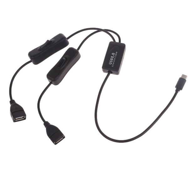Кабель OTG Type C revolution USB mastering switch - купить с доставкой ...