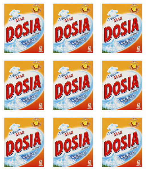 Dosia Стиральный порошок 365 г - купить с доставкой по выгодным ценам в ...