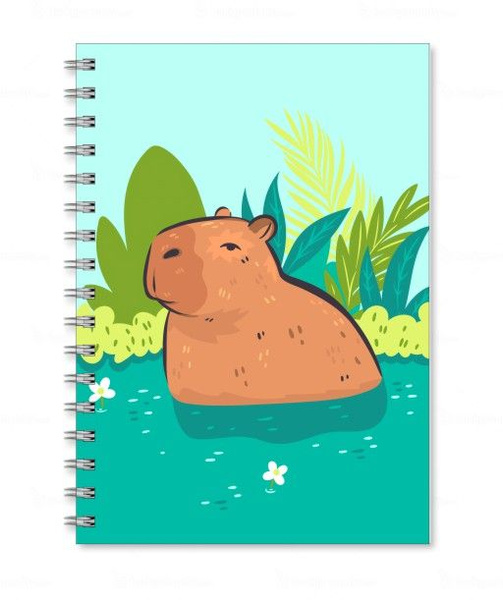 Тетрадь MIGOM А4 Капибара, Capybara - 0001 - купить с доставкой по ...