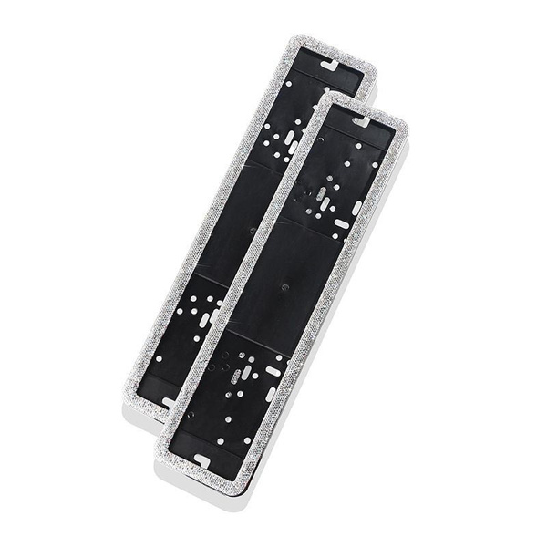 Рамка номерного знака, украшенная бриллиантами, XYC российский номерной ...