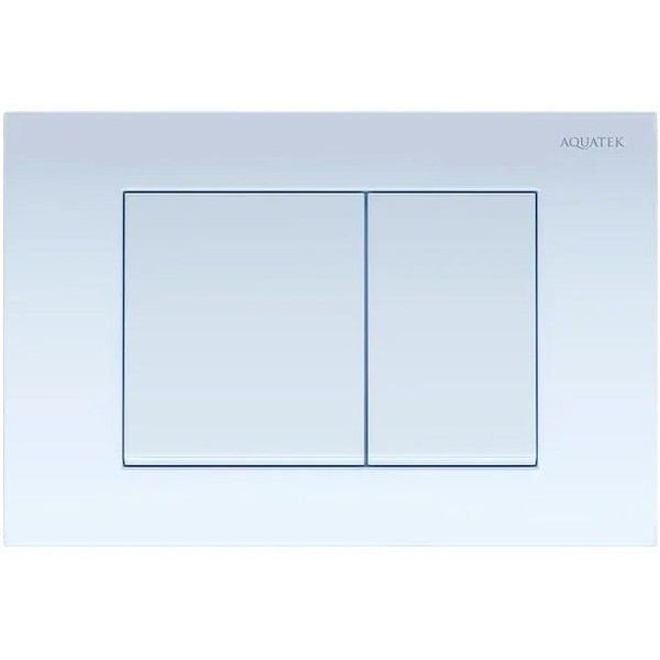 Панель смыва Aquatek Easy Fix 51 KDI-0000009 белая - купить инсталляцию по выгодной цене в ...