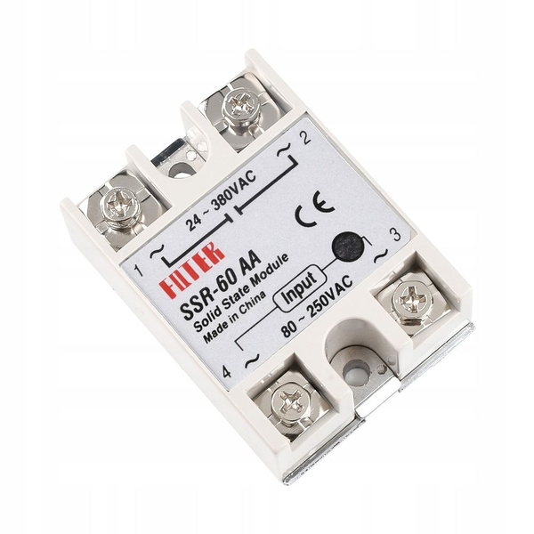 Fotek Ssr 60aa Твердотельное реле 60a 80 250v Ac 24 380v Ac купить на