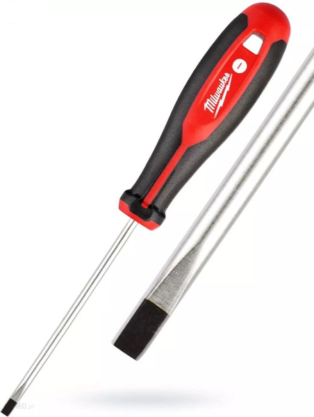 Магнитная отвертка с трехгранной рукояткой Milwaukee SL 0,5x3x150 ...