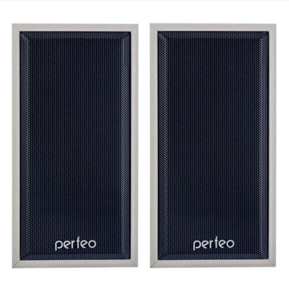 Компьютерная акустика 2.0 Perfeo PF-A4389 Cabinet USB (светло-коричневый) - купить с доставкой ...