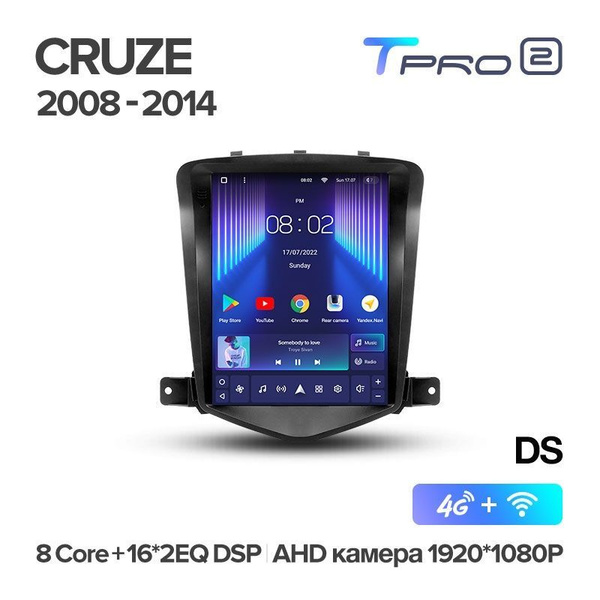 Магнитола Chevrolet Cruze 2008-2012 Teyes TPRO2 4/32ГбШтатное место ...