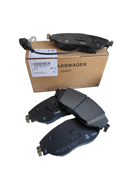 Колодки тормозные передние VAG 5Q0698151AJ VW Tiguan Audi Q3 A3 Skoda ...